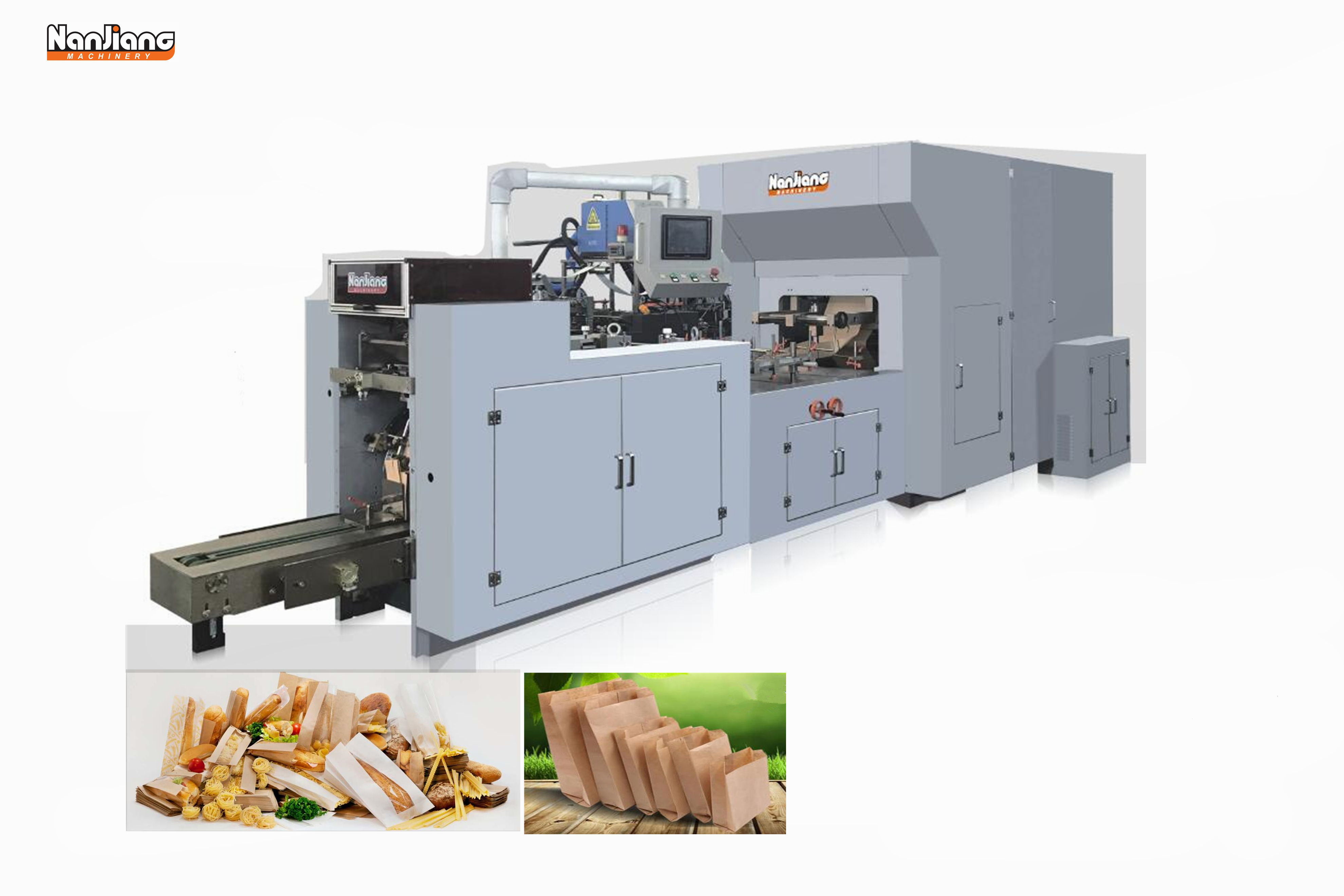 WFD-400A Flat & Satchel Bottom Paper Bag Machine
